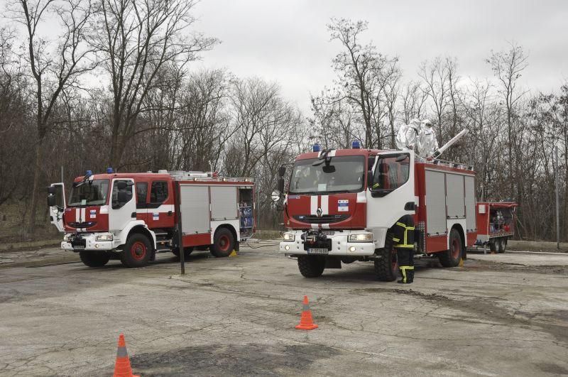 Русенската противопожарна служба демонстрира нова техника Arena Media